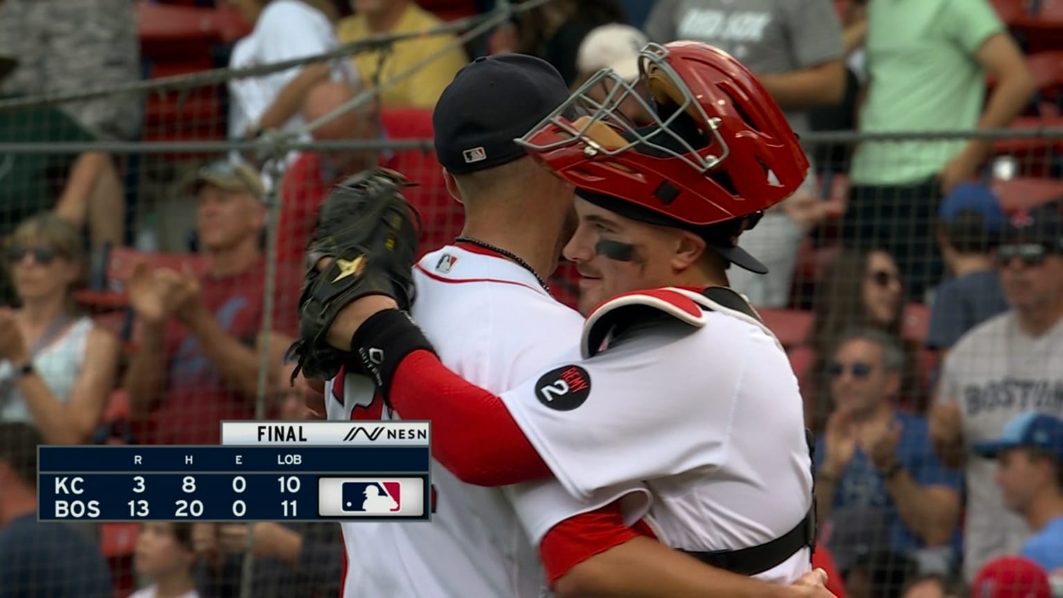 Barnes gets Pasquantino to fly out, secures win | 09/18/2022 | Boston ...