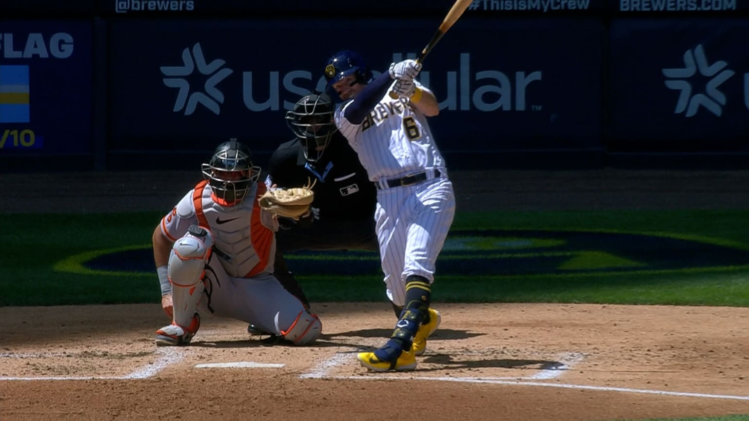 Owen Miller brings in two for Milwaukee in the 2nd | 05/28/2023 ...