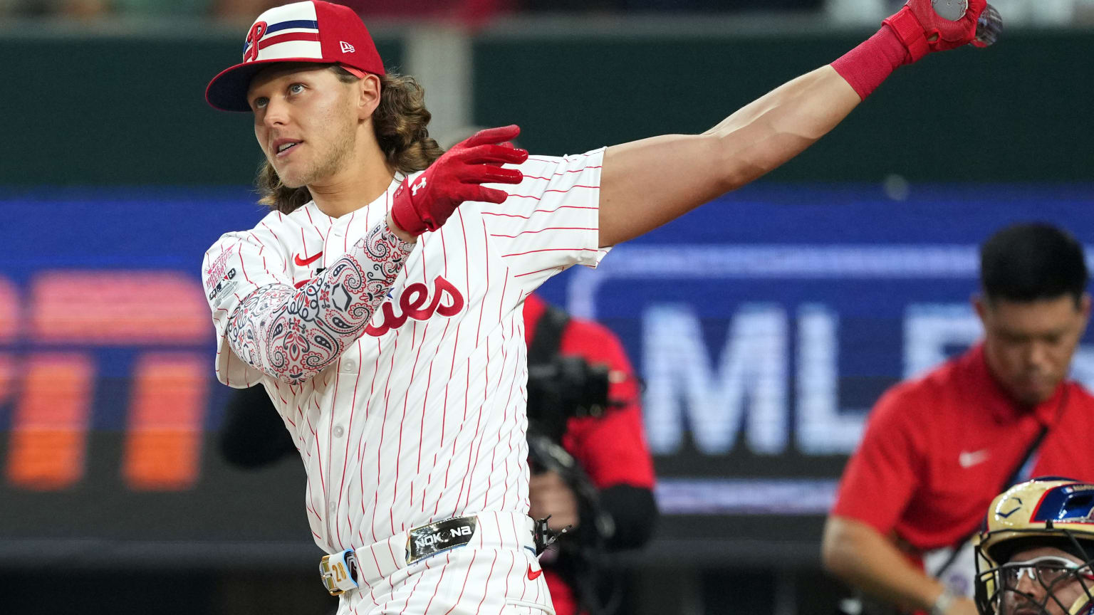 Alec Bohm hits 21 homers in Round 1 of the Derby | 07/16/2024 | New ...
