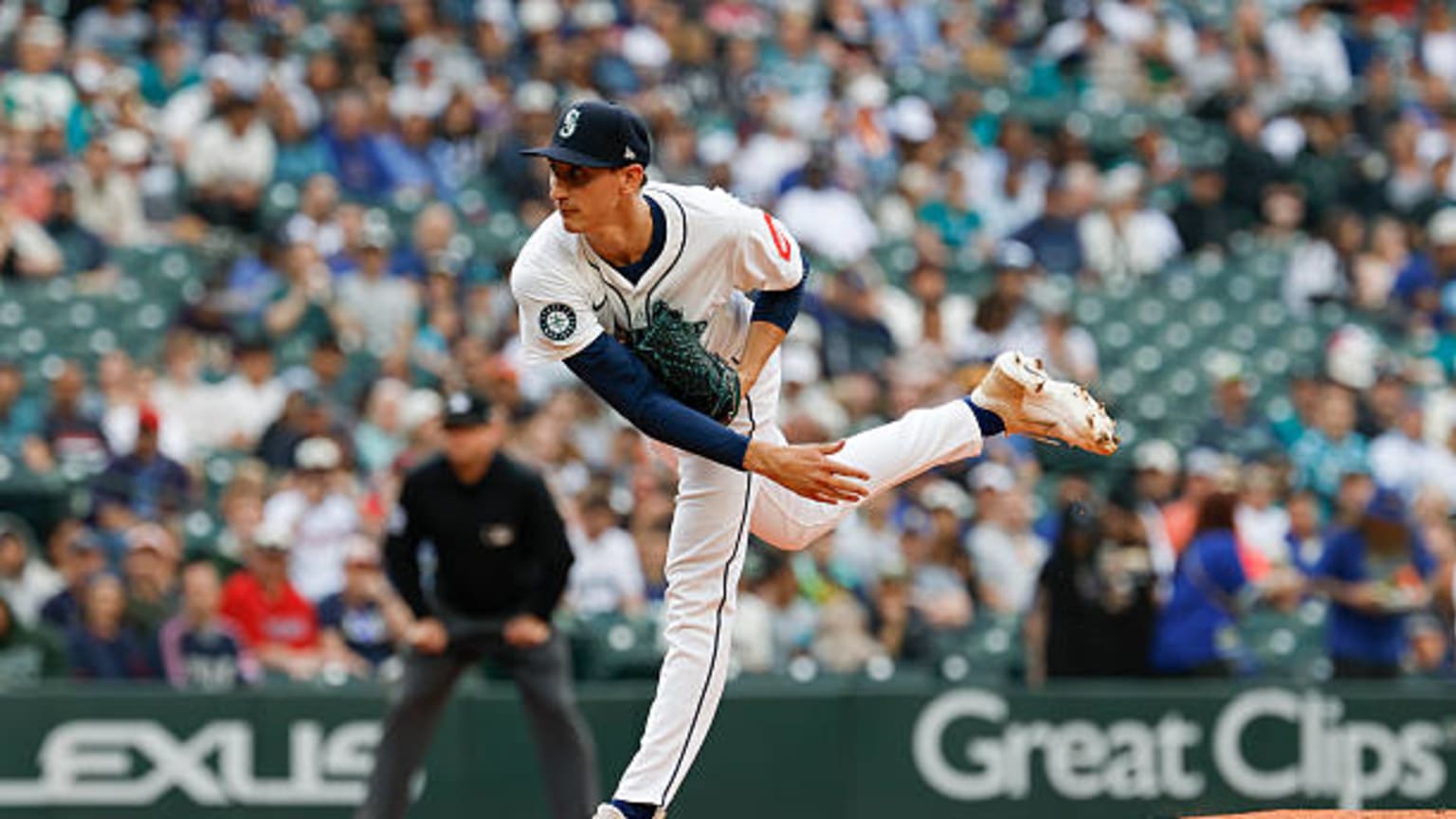 George Kirby poncha a José Ramírez | 14/06/2025 | Los Mariners de Seattle