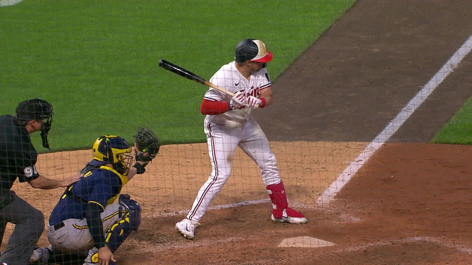 Kyle Farmer is HBP after a successful challenge | 06/13/2023 | San ...