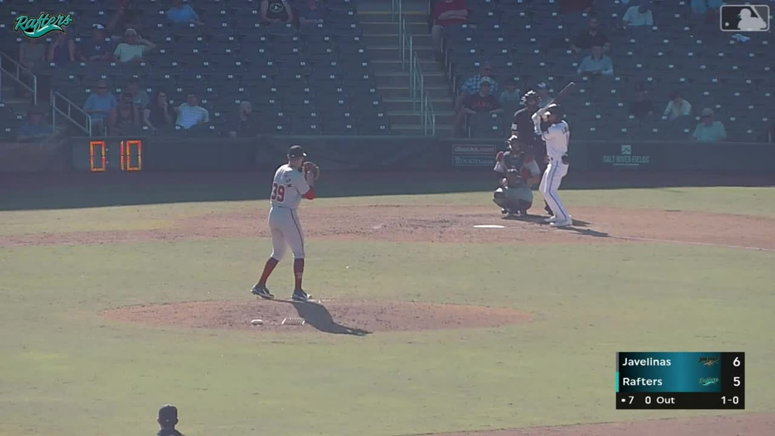 Jordan Lawlar smashes a triple to right-center field | 10/13/2022 ...