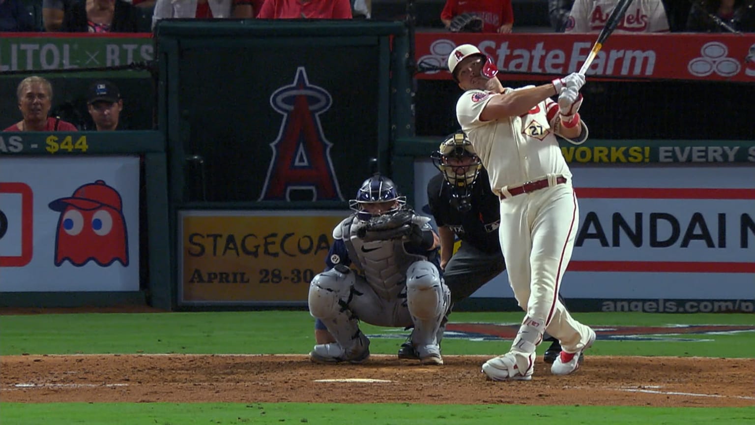 Mike Trout conecta su 36to jonrón de la temporada | 16/09/2022 | Los ...