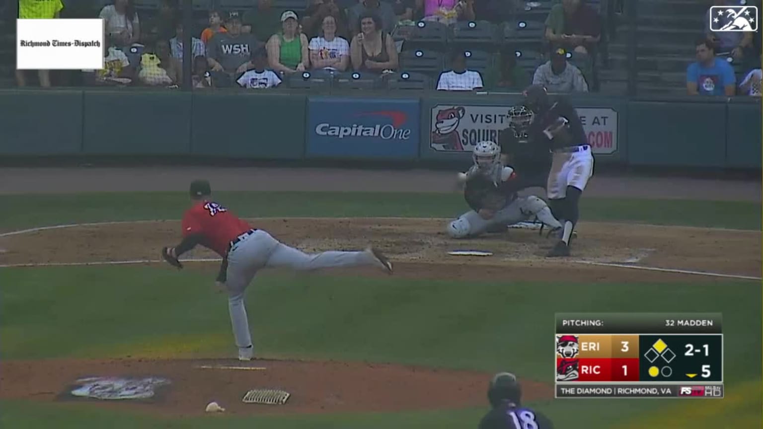 Vaun Brown laces a two-run double to left field | 06/03/2023 | San ...