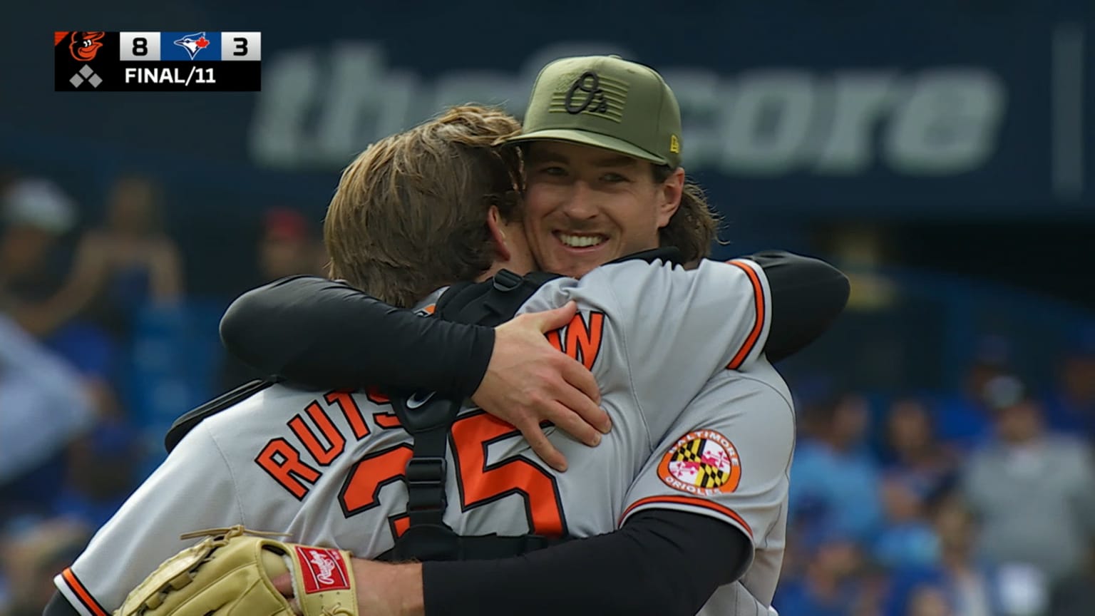 Mike Baumann secures the sweep for the O's | 05/21/2023 | Baltimore Orioles