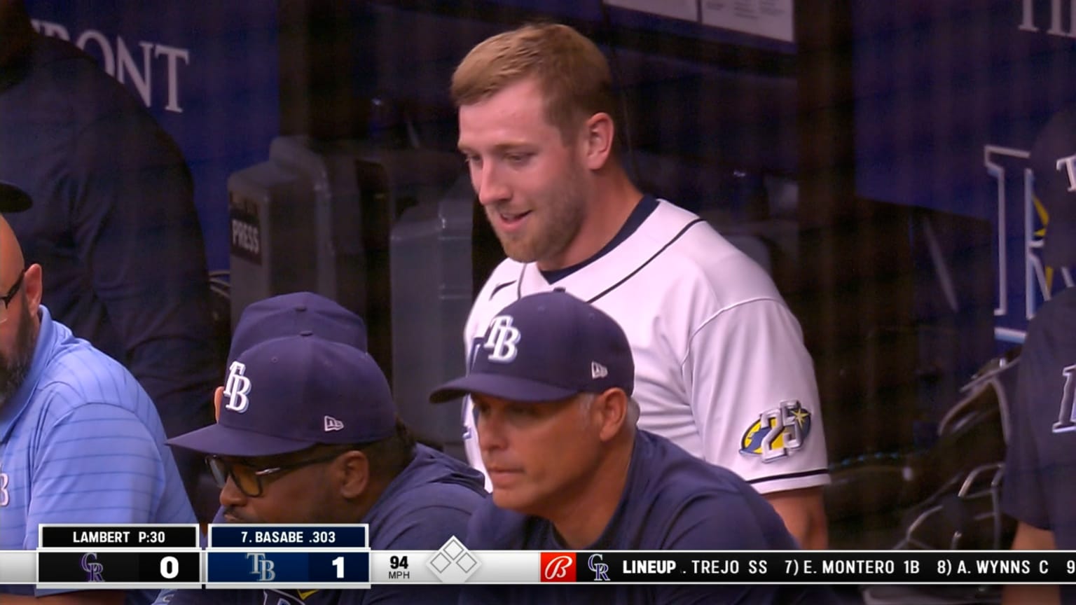 Luke Raley drills a solo homer to right-center | 08/24/2023 | Tampa Bay ...
