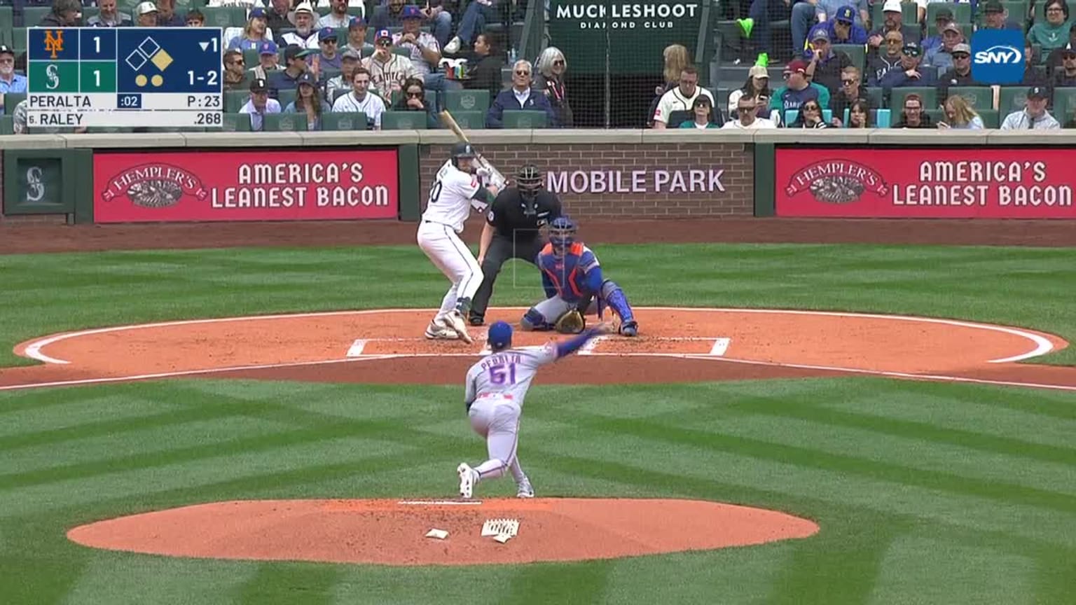 Freddy Peralta strikes out Luke Raley | 06/03/2026 | MLB.com