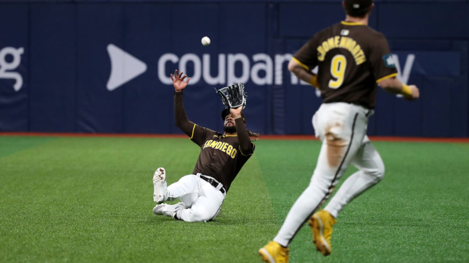 Fernando Tatis Jr. makes a great sliding catch | 03/17/2024 | San Diego ...