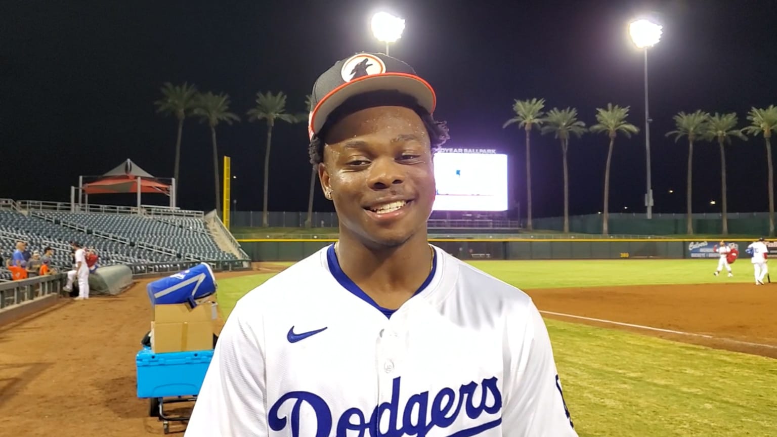 Zyhir Hope on growing in the Arizona Fall League | 10/11/2024 | Los ...