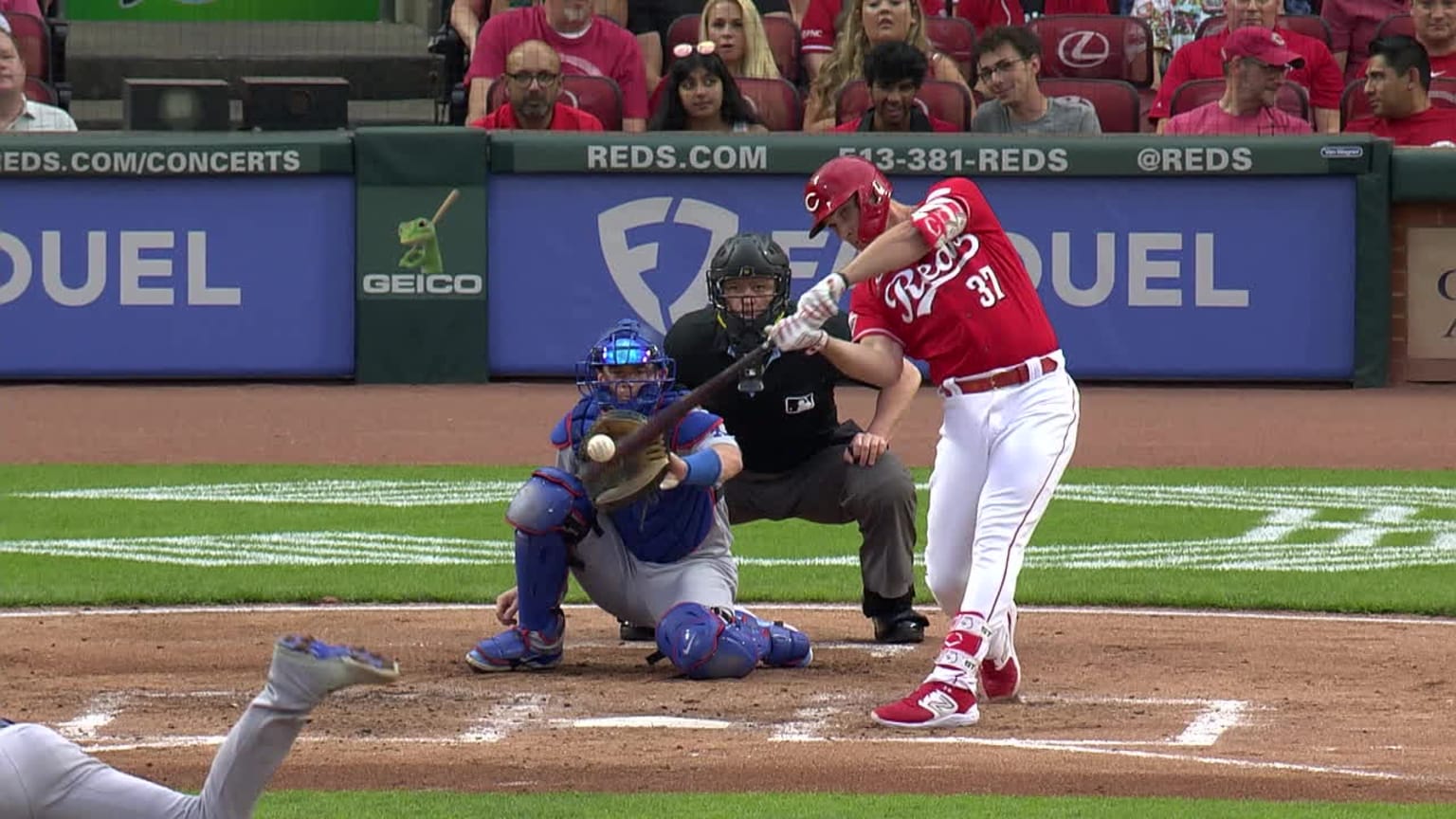 Tyler Stephenson hits a two-RBI single | 06/06/2023 | Cincinnati Reds