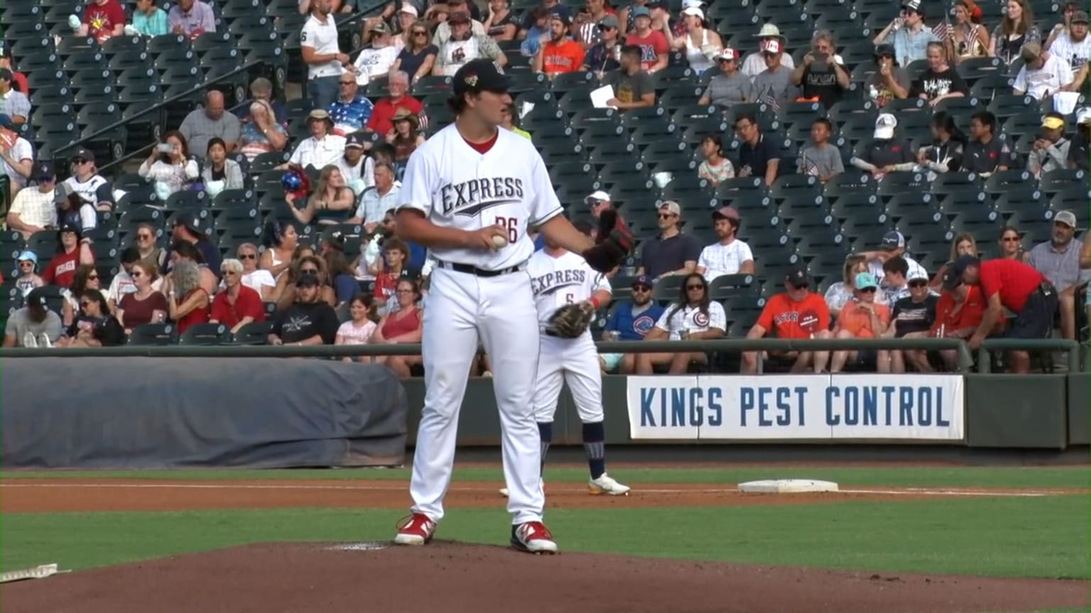 Owen White tosses 5 scoreless innings for Round Rock | 07/05/2023 ...