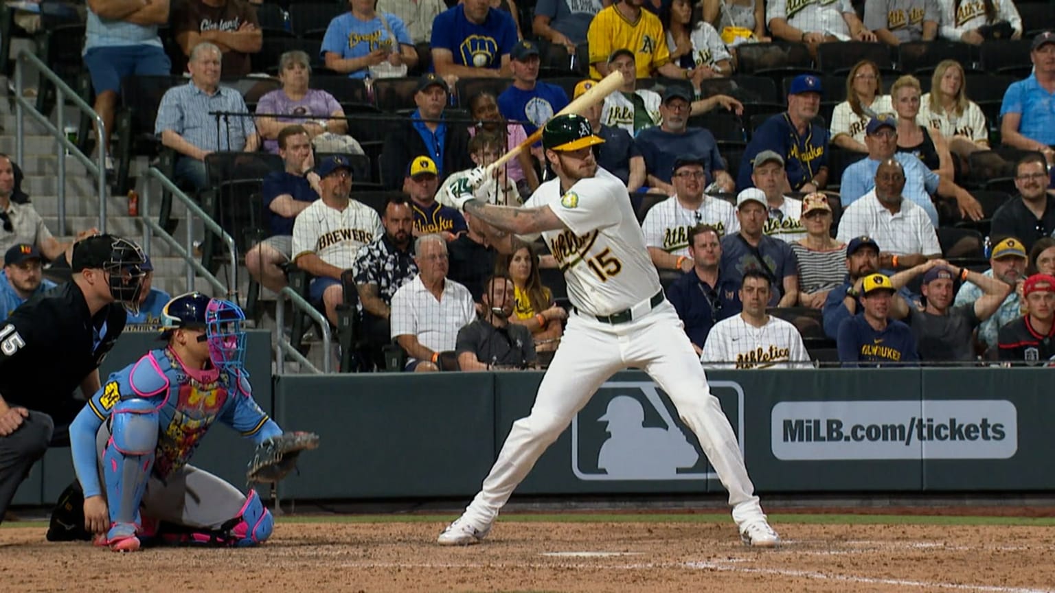 Jonah Heim's game-tying solo homer (4) | 06/08/2026 | Athletics