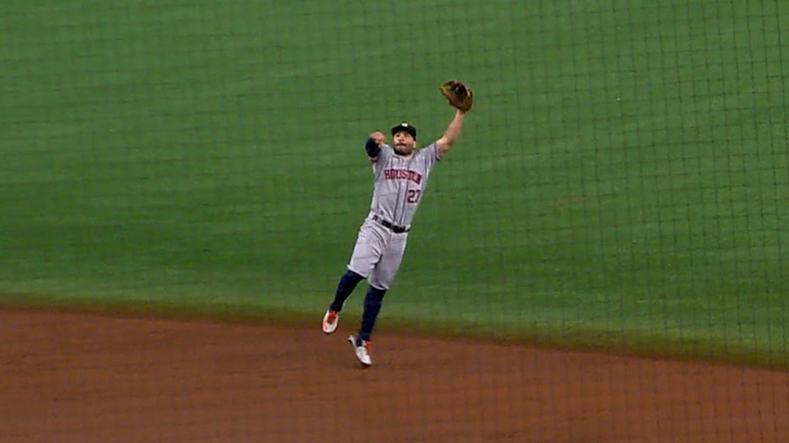Jose Altuve's leaping grab | 09/19/2022 | San Diego Padres