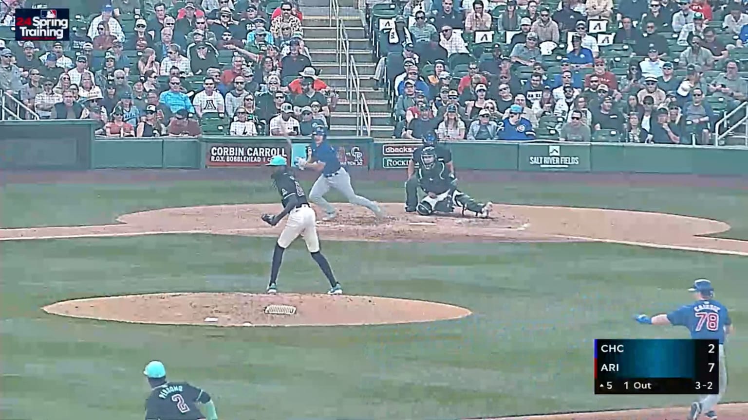 Brett Bateman knocks in two with a double to right | 03/08/2024 ...