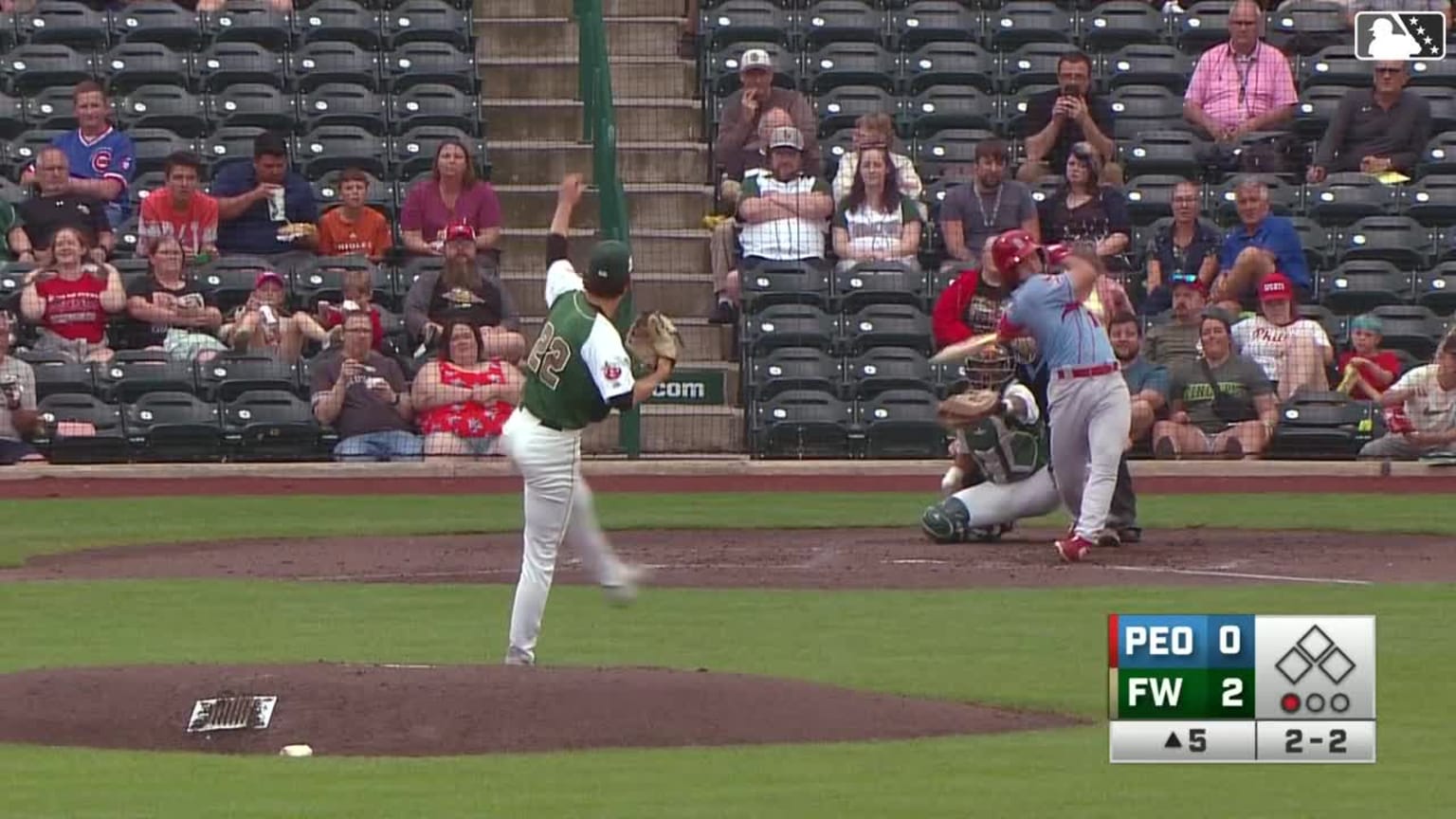 Jagger Haynes records his sixth strikeout | 06/06/2024 | San Diego Padres