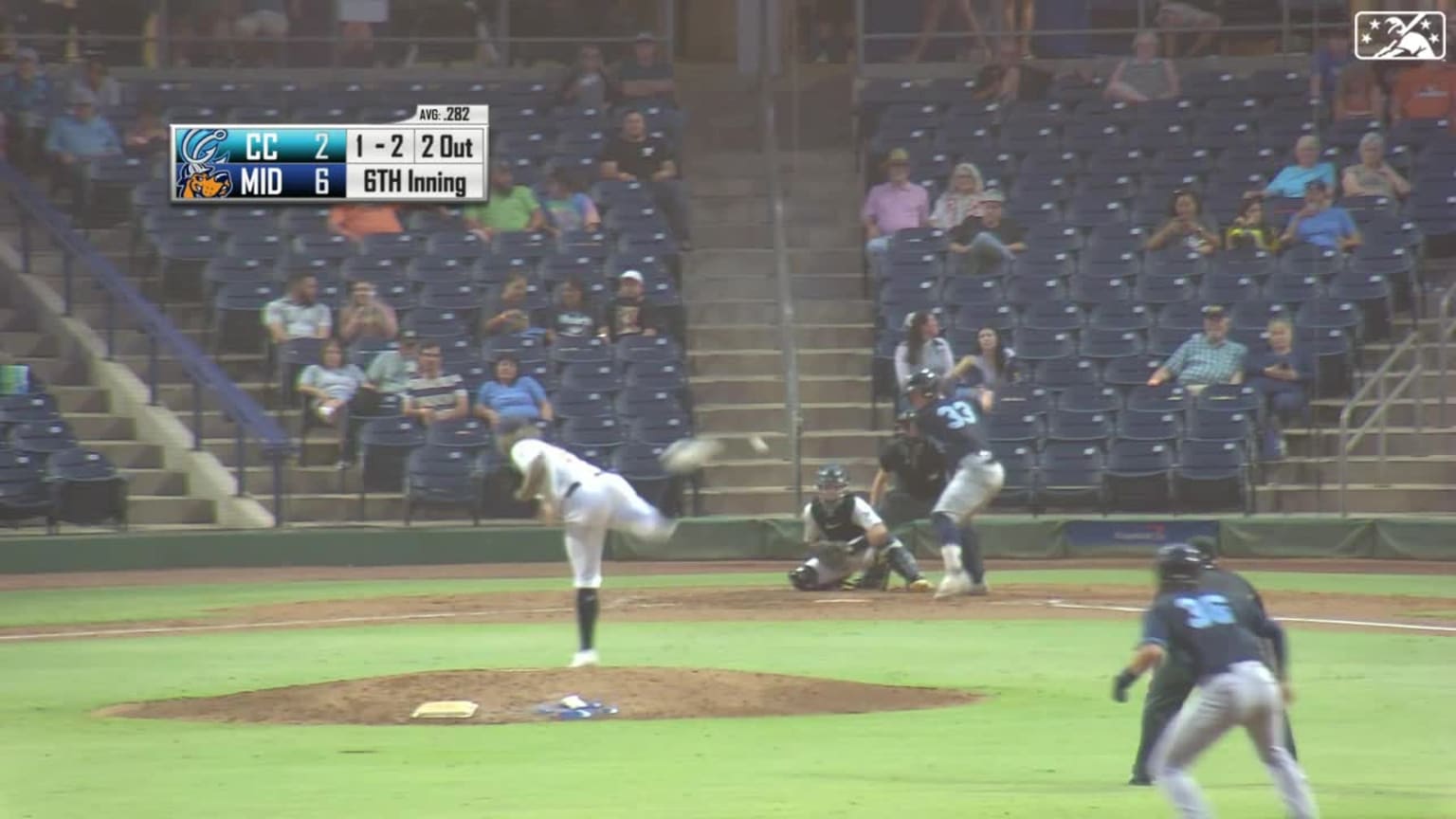 Joey Estes fans eight in seven strong frames | 07/01/2023 | MLB.com