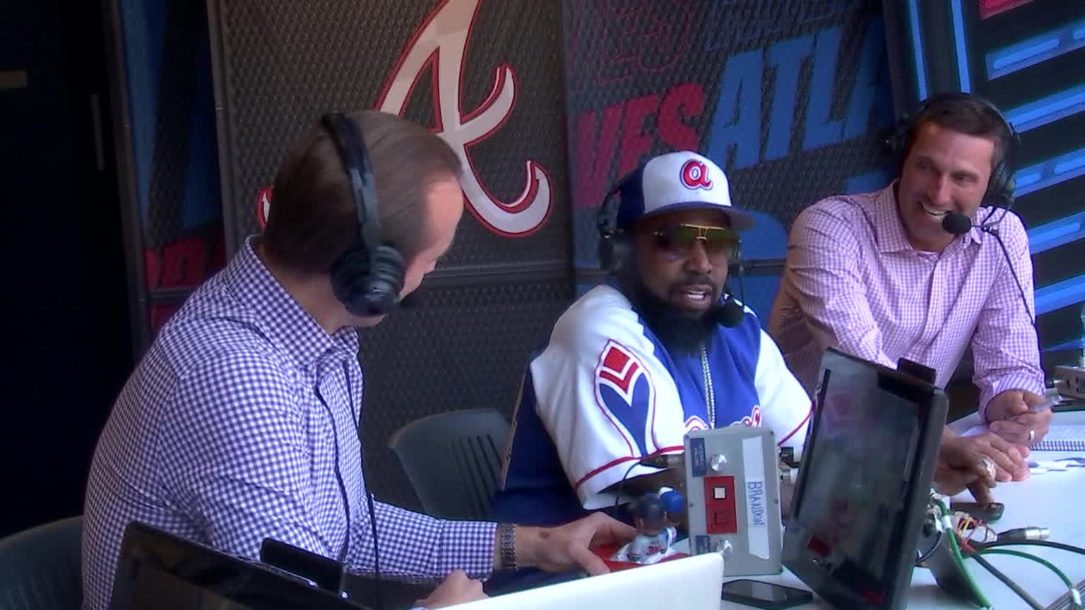 Big Boi joines the Braves' booth on Outkast day | 05/25/2023 | Atlanta ...