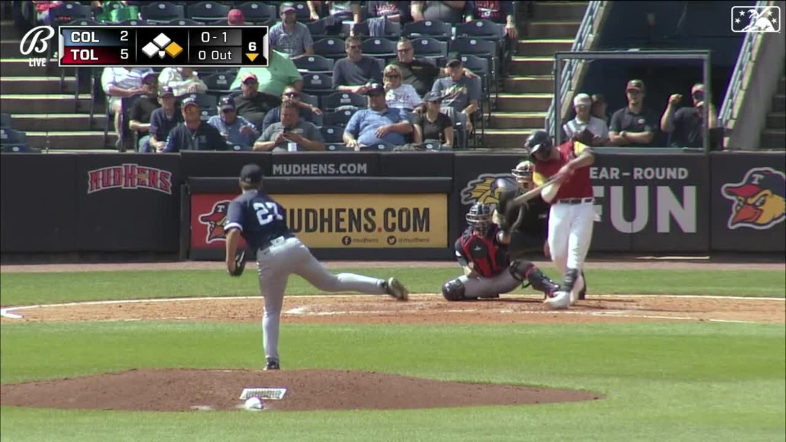 Thomas Ponticelli turns a double play | 09/13/2023 | MLB.com