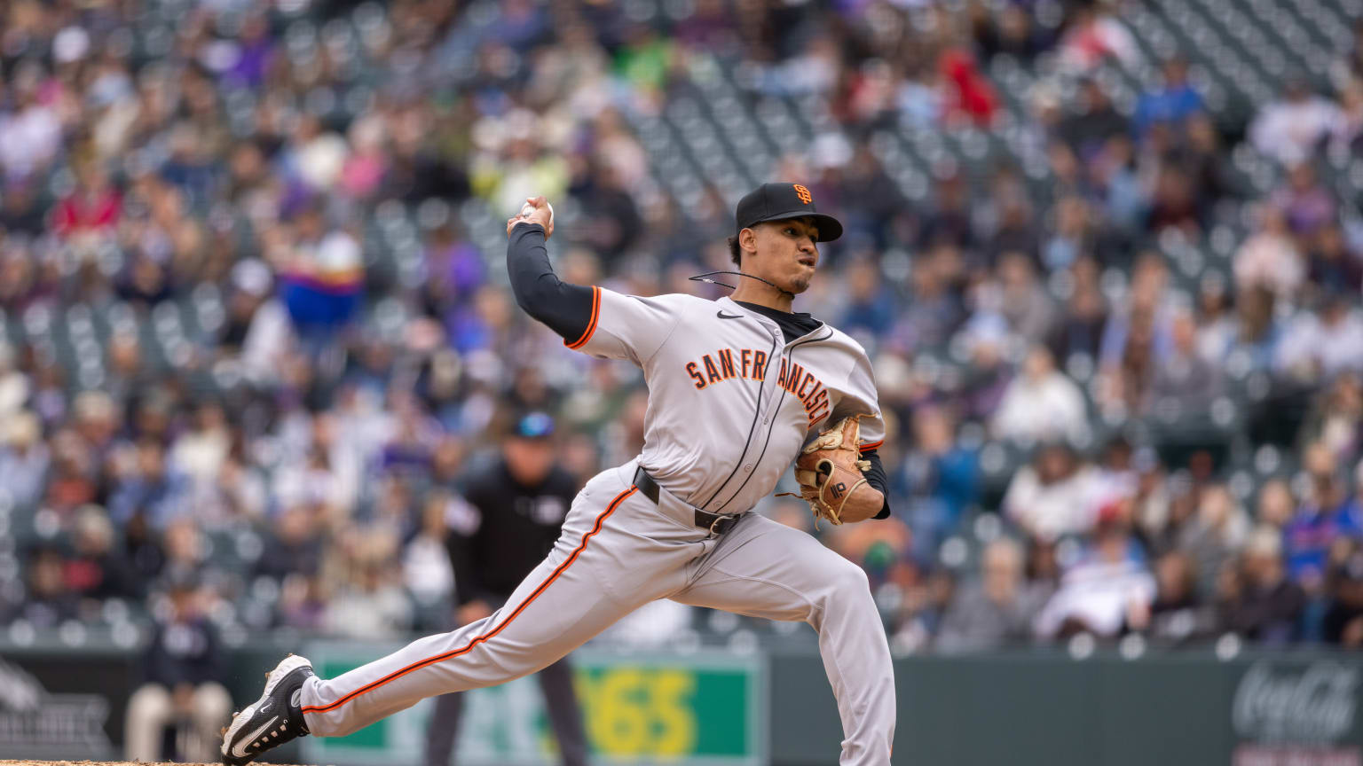 Randy Rodríguez strikes out Ezequiel Tovar | 05/09/2024 | San Francisco ...