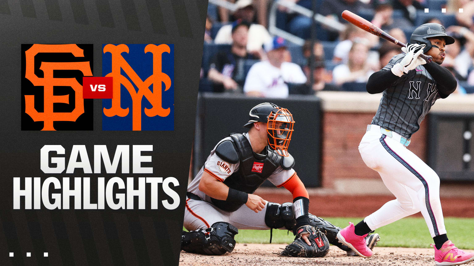 Giants Vs Mets Highlights 08 02 2025 New York Mets