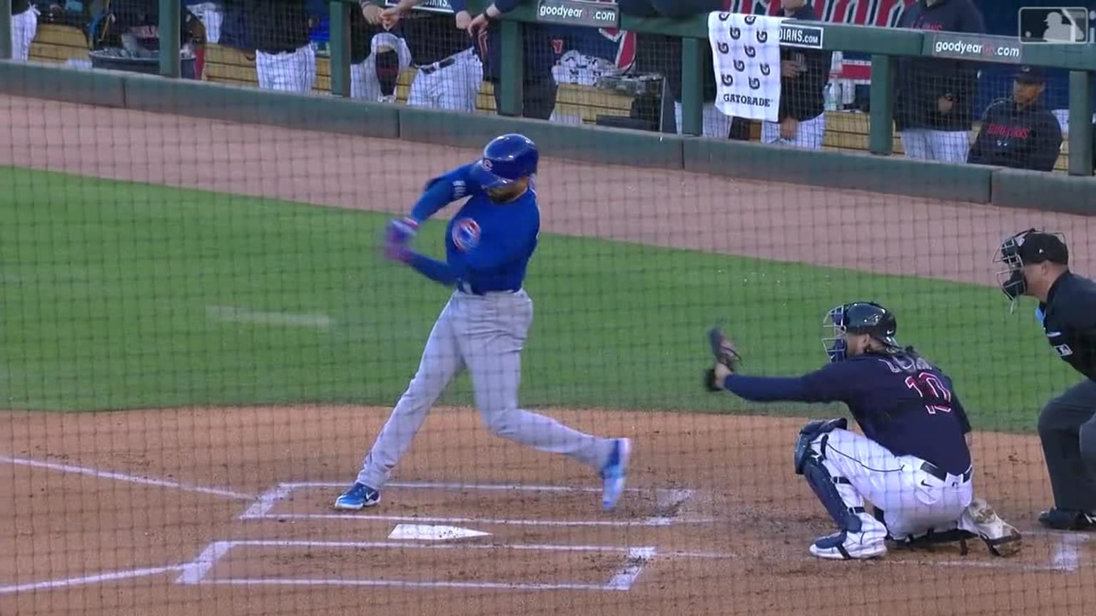 Edwin Ríos doubles off the wall and brings in a run | 03/24/2023 ...