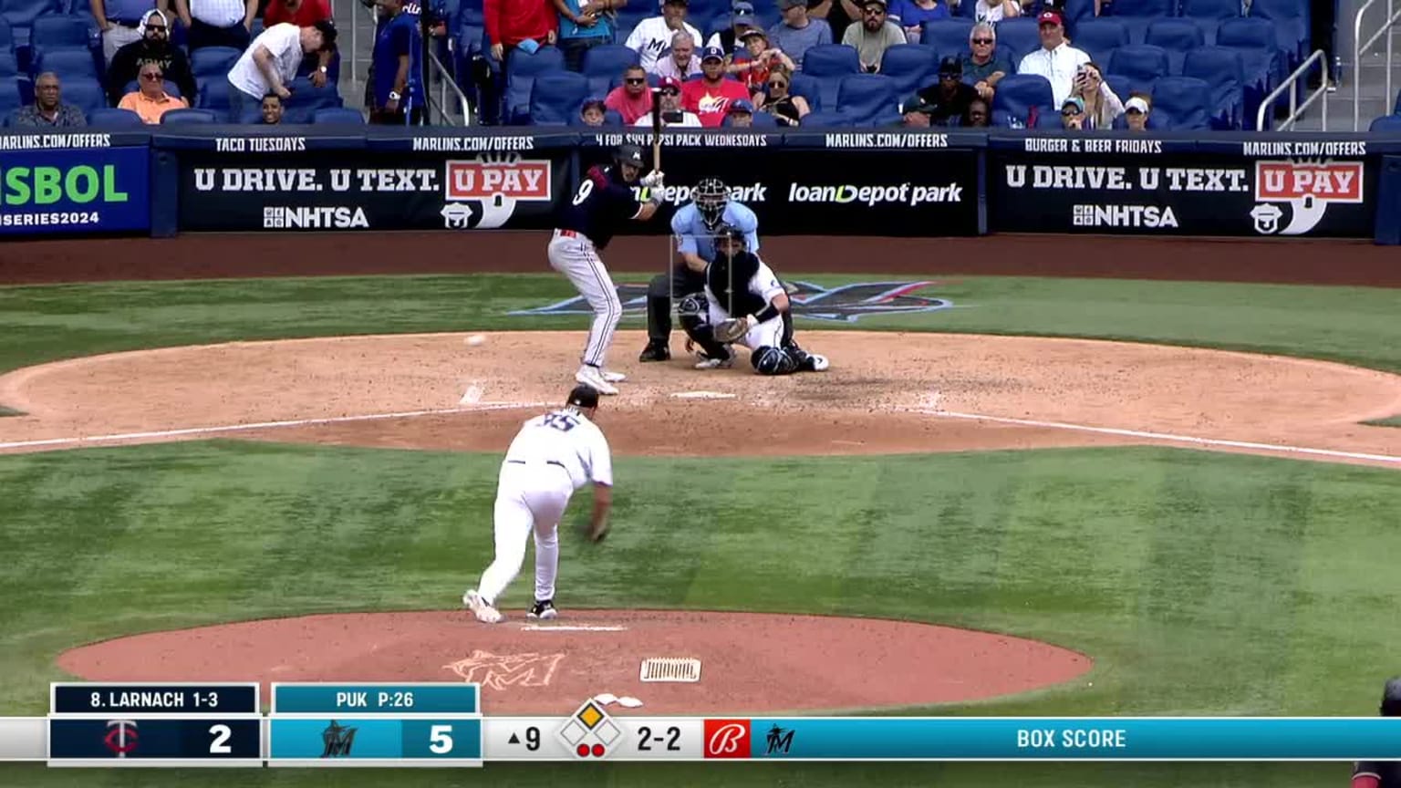 Puk picks up final out | 04/05/2023 | Miami Marlins