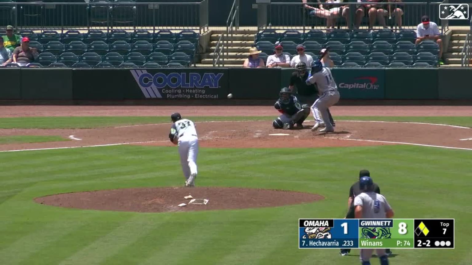 Robertson, Grissom, and Dunand turn a triple play | 07/09/2023 ...