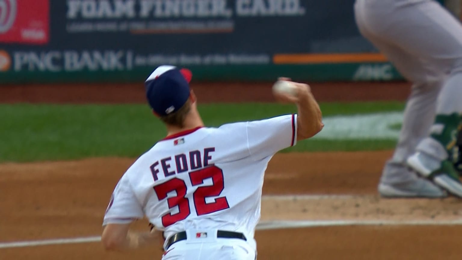 Erick Fedde strikes out Seth Brown swinging | 08/30/2022 | Washington Nationals