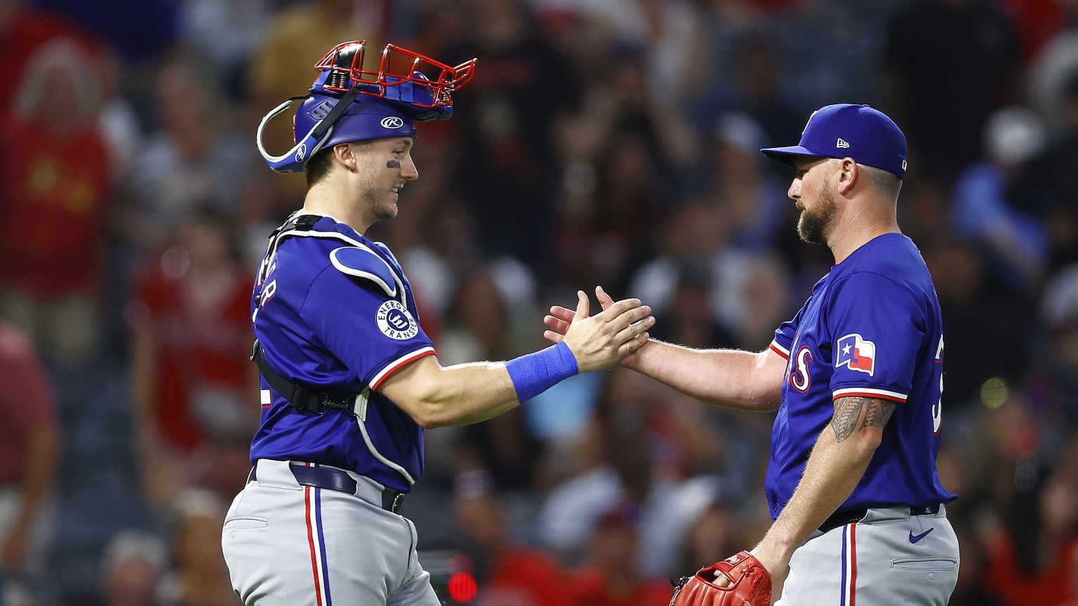 Kirby Yates fans Jo Adell, earns 14th save | 07/09/2024 | Texas Rangers