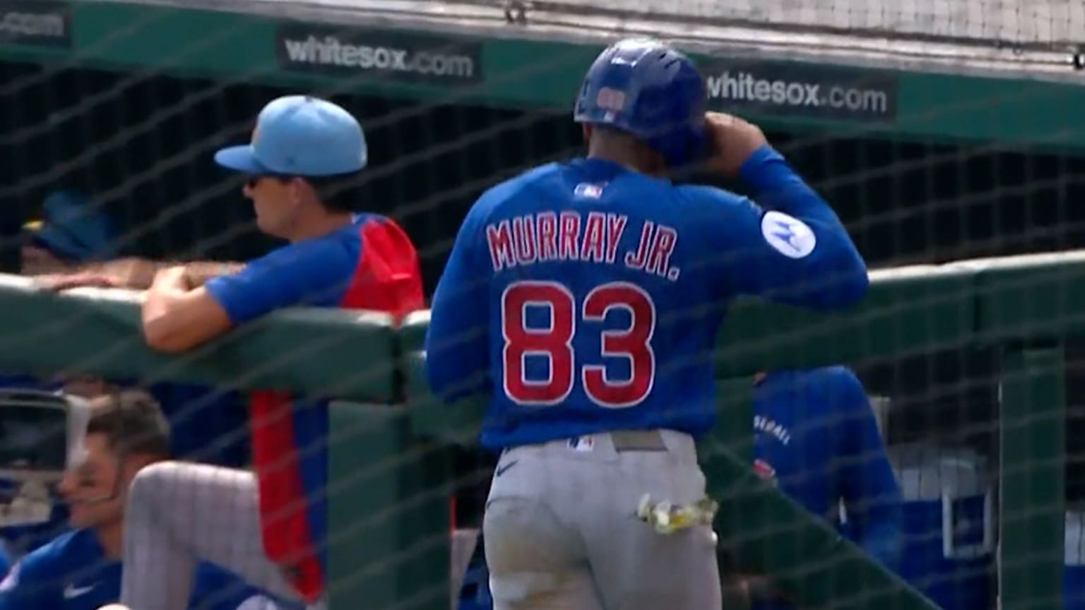 BJ Murray scores on a wild pitch | 02/28/2026 | Chicago Cubs