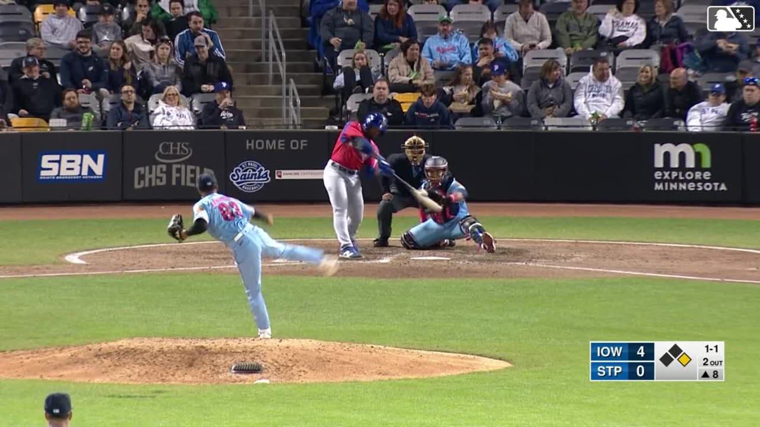 BJ Murray Jr.'s inside-the-park homer | 04/13/2024 | MLB.com