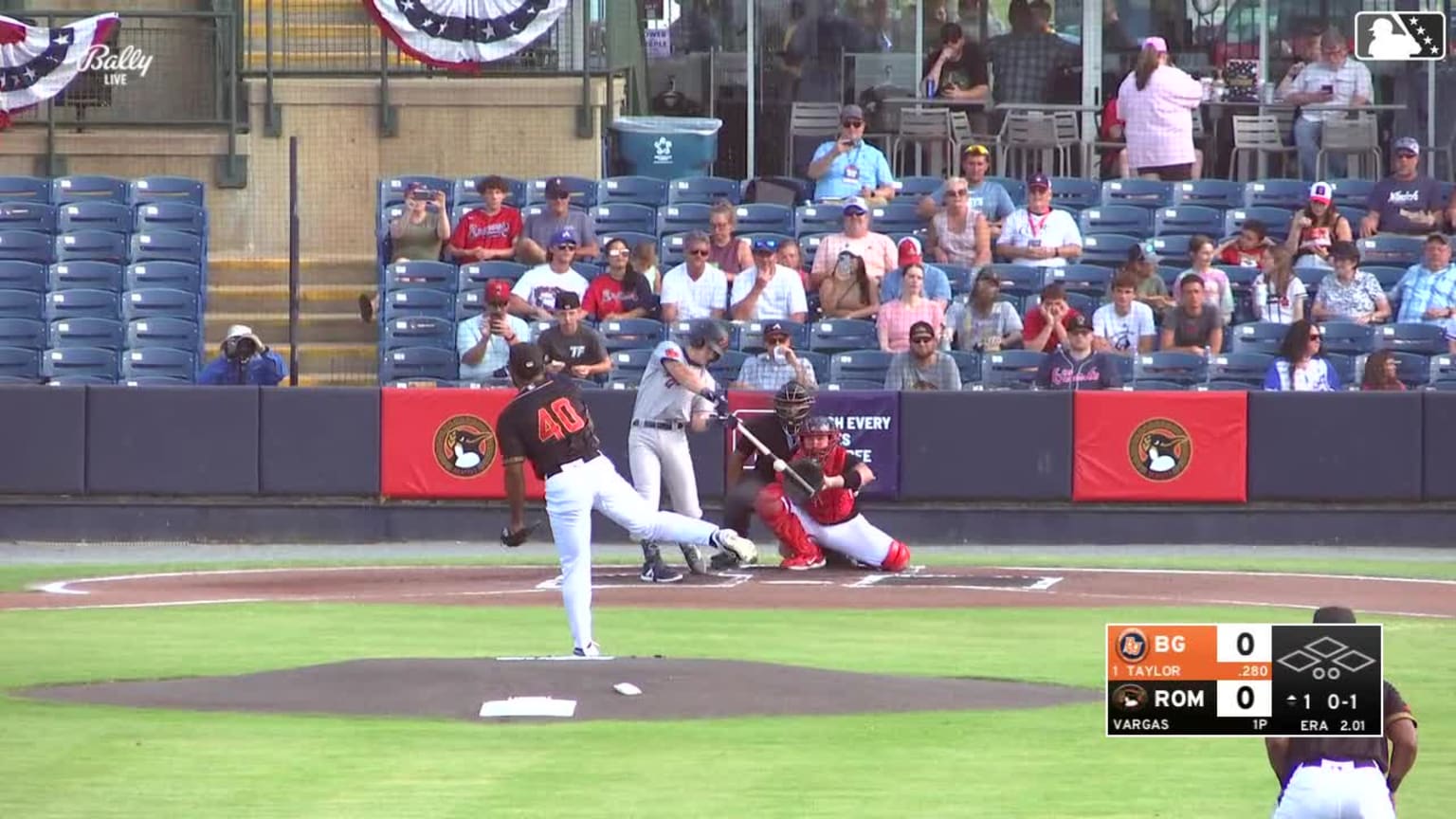 Brayden Taylor's leadoff triple | 07/02/2024 | MLB.com