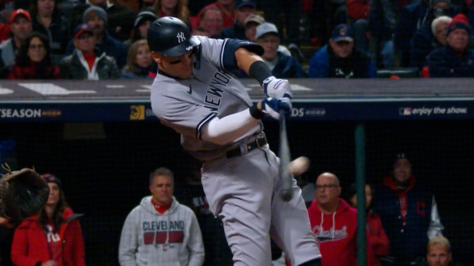 Aaron Judge crushes a two-run home run to left-center | 10/15/2022 | MLB.com