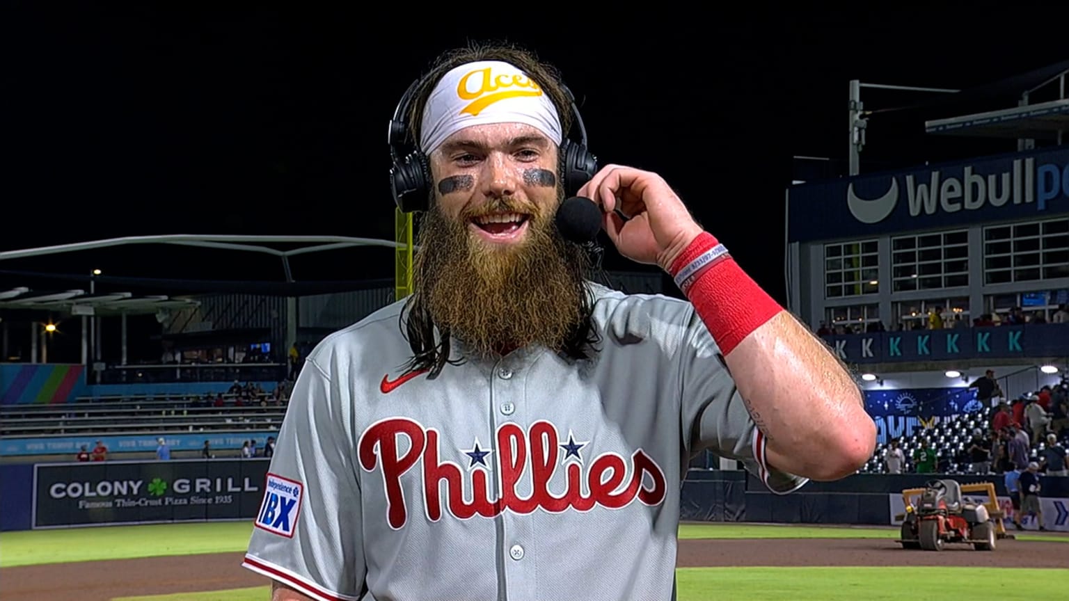 Brandon Marsh on the Phillies' comeback win | 05/08/2025 | Philadelphia ...