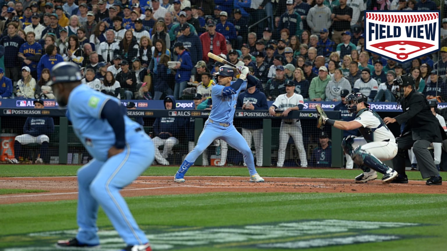Field View: Andrés Giménez's two-run home run | 10/16/2025 | Toronto ...