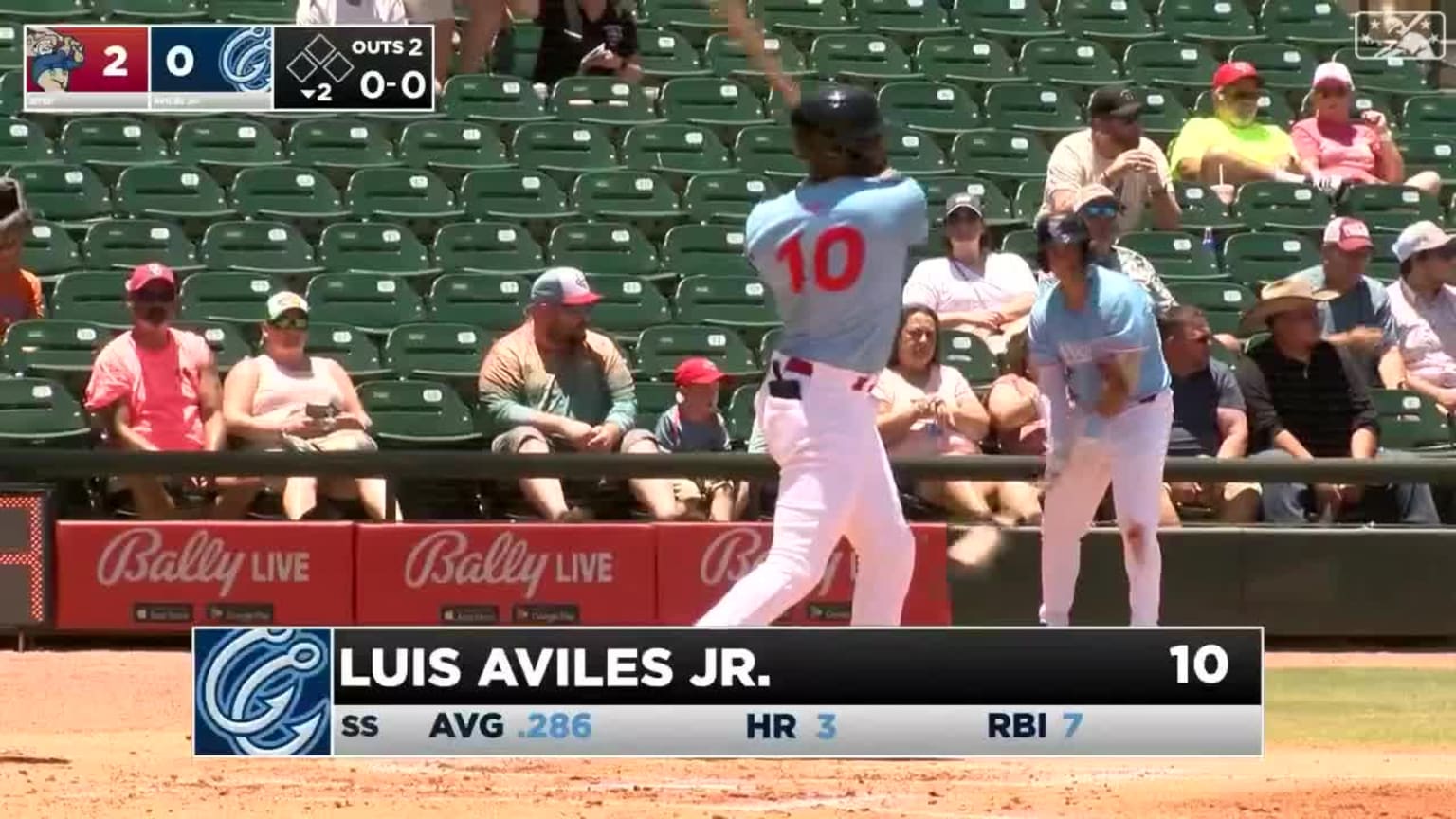 Luis Aviles Jr. hits two home runs in the 9th, 11th | 06/11/2023 | MLB.com
