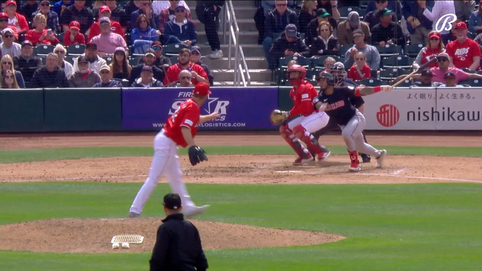 Gabriel Arias' two-run triple ties the game at six | 03/24/2024 ...