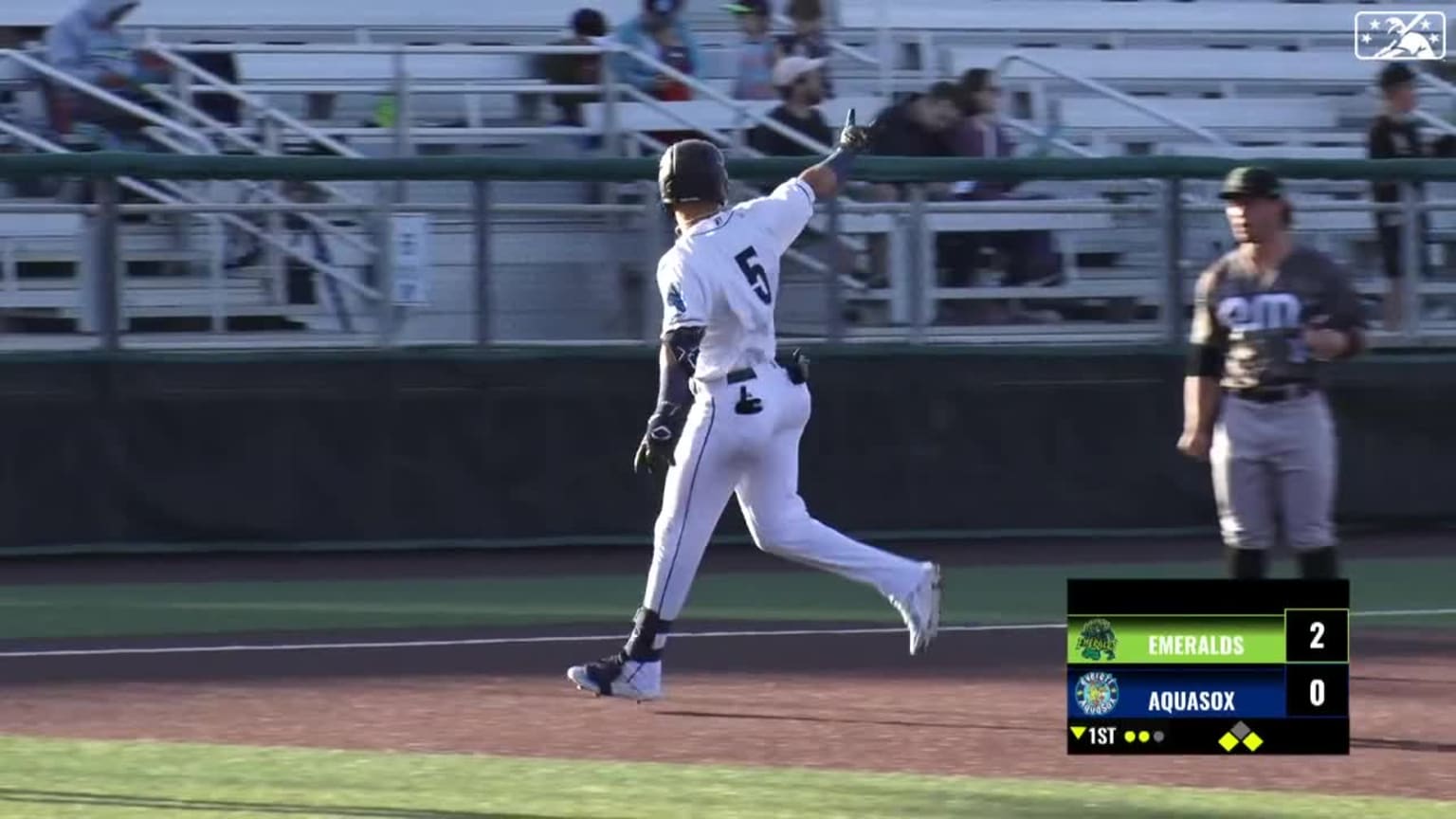 Axel Sanchez drills a three-run homer to left field | 06/29/2023 ...