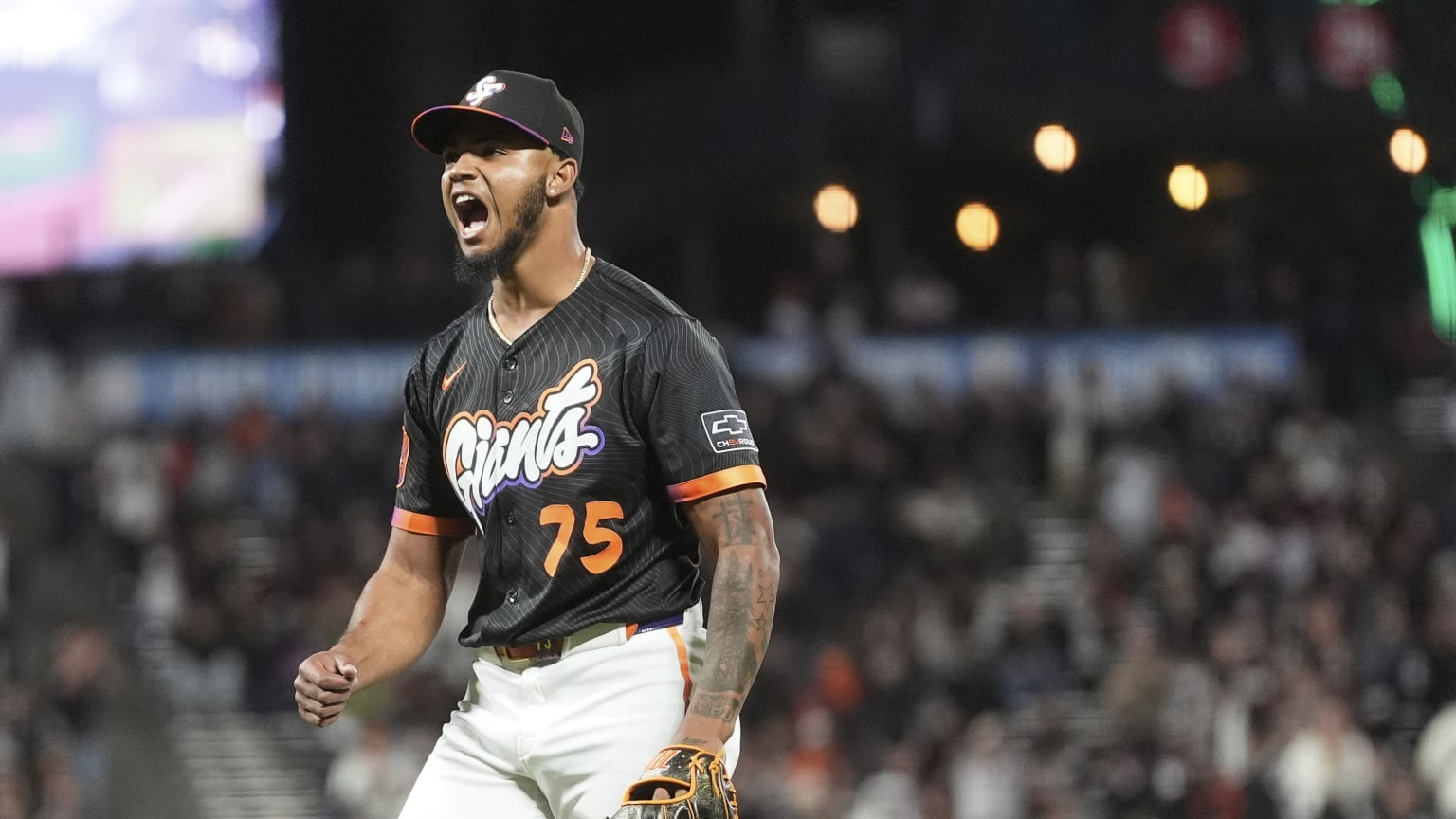 Camilo Doval evades bases-loaded jam with double play | 05/13/2025 ...