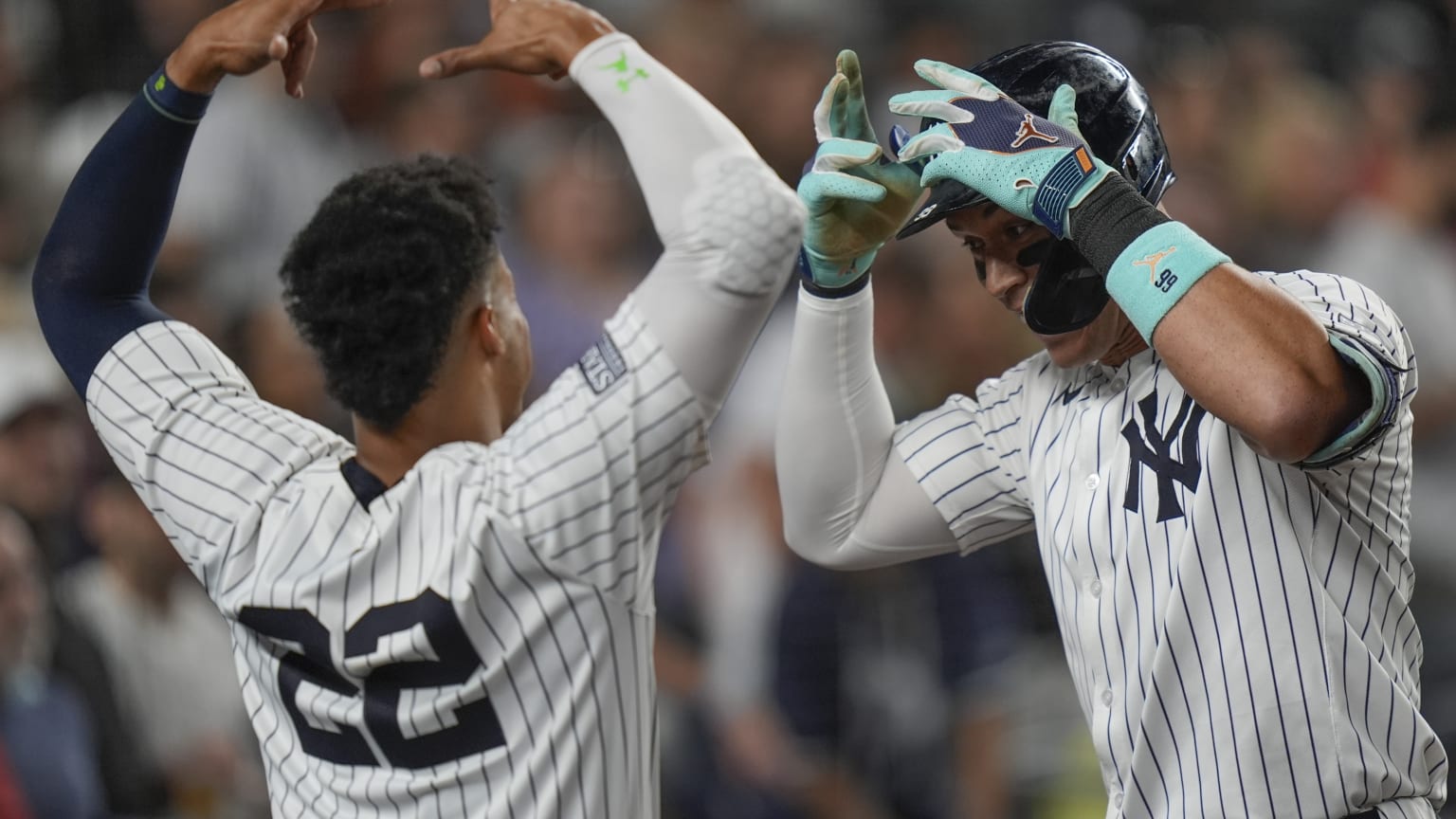 Aaron Judge's second homer of the game (47) | 08/21/2024 | New York Yankees