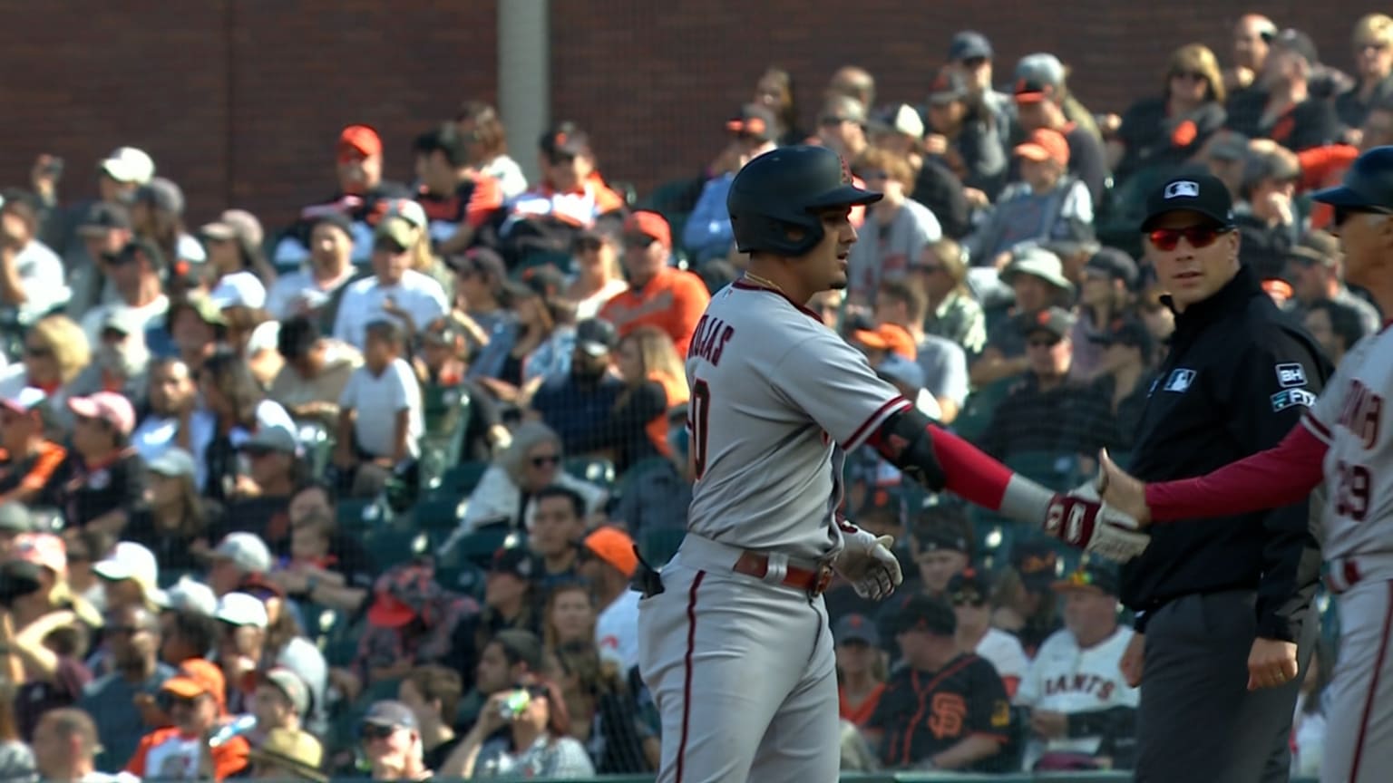 Los D-backs anotan 5 en la 7ma ante los Gigantes | 01/10/2022 | Los D ...