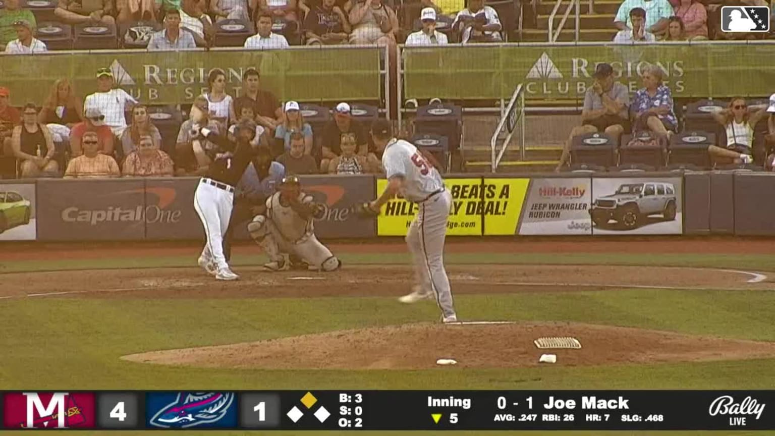 Joe Mack's two-run homer | 06/09/2024 | Miami Marlins