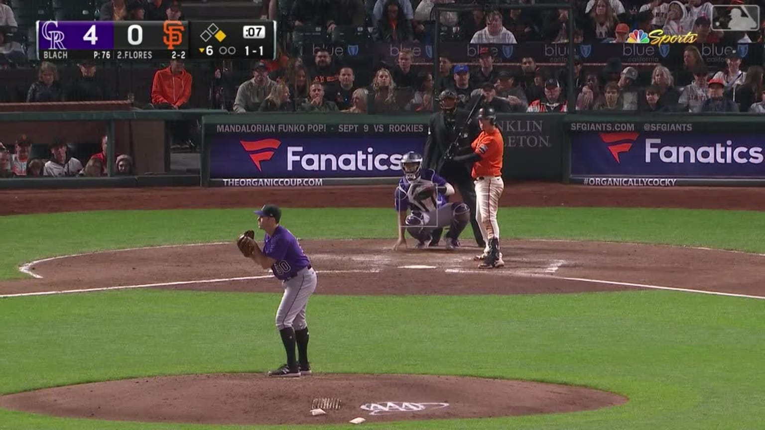 Giants hit back-to-back-to-back home runs vs. Rockies | 09/08/2023 ...