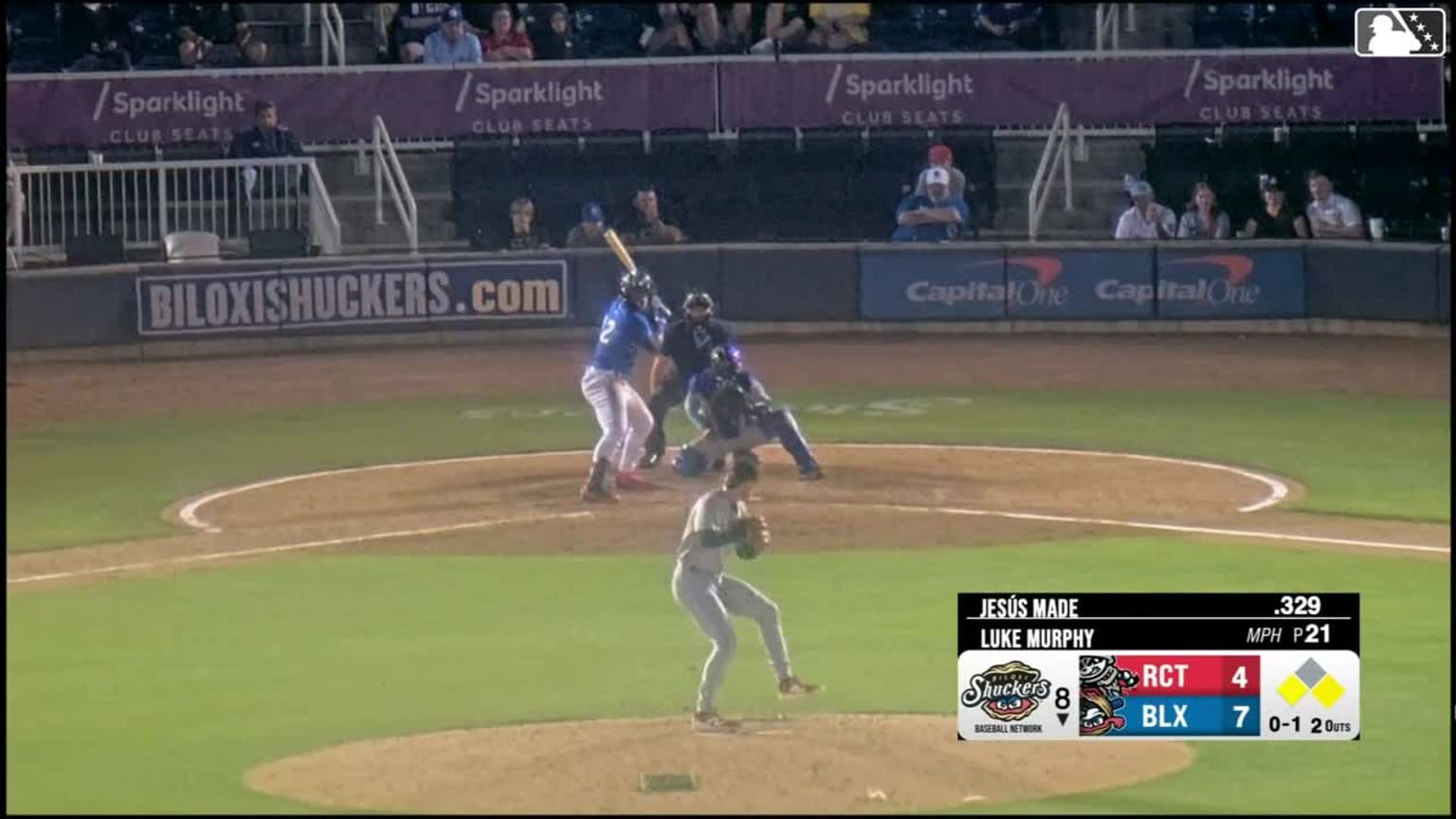 Luke Murphy Ball to Jesús Made | 04/23/2026 | Milwaukee Brewers