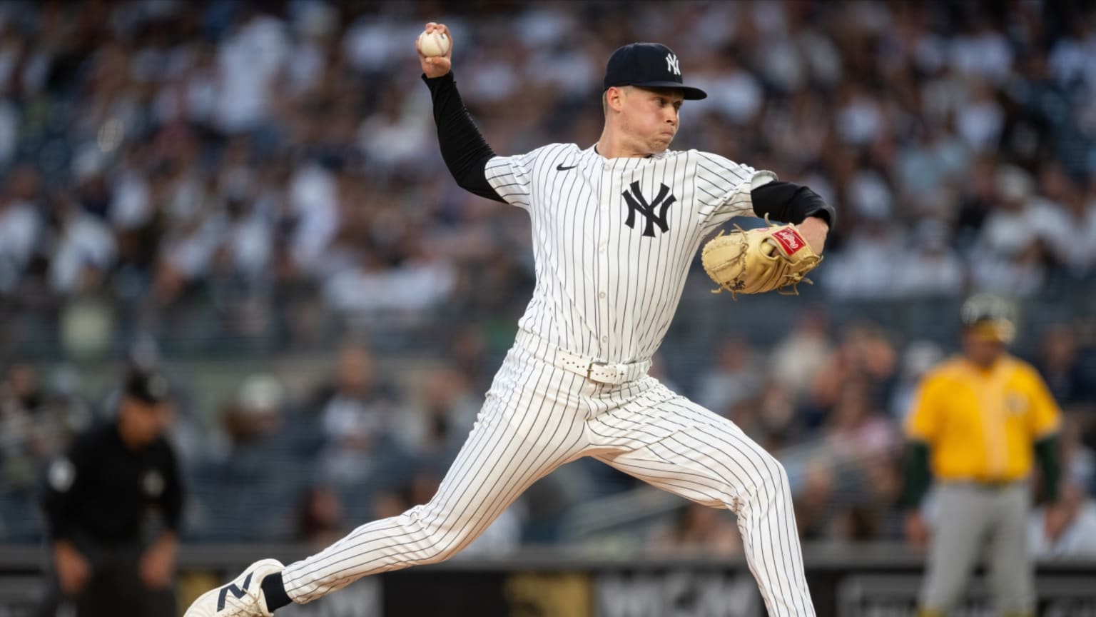 Will Warren fans seven in five scoreless innings | 06/27/2025 | New York Yankees