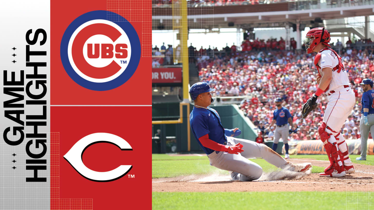 The Cubs score seven in the 8th in 15-7 win over Reds | 09/03/2023 ...