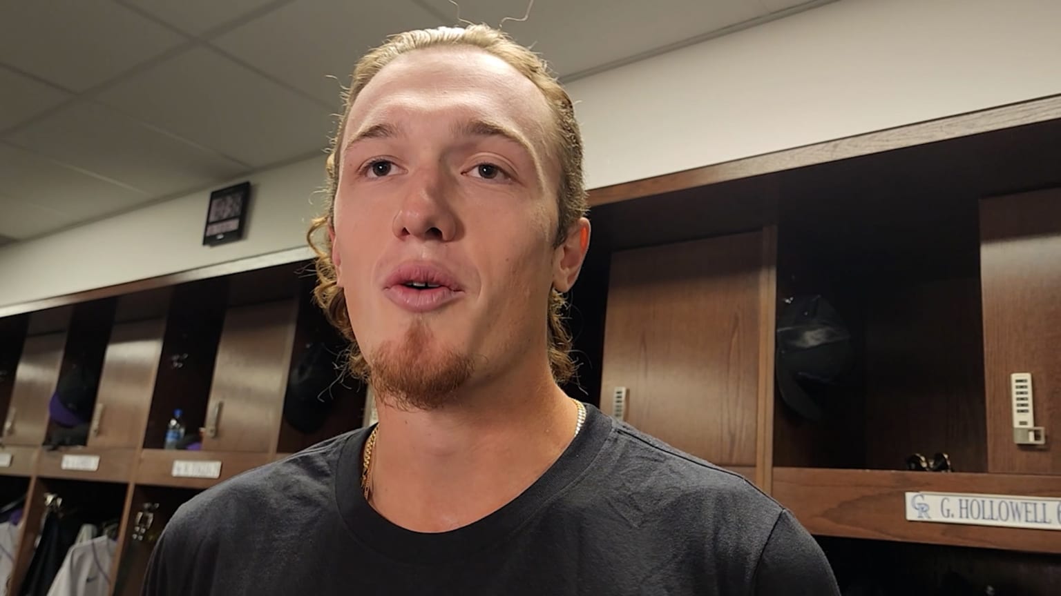 Hollowell reacts to getting called up to the Rockies | 18/09/2022 | Los ...