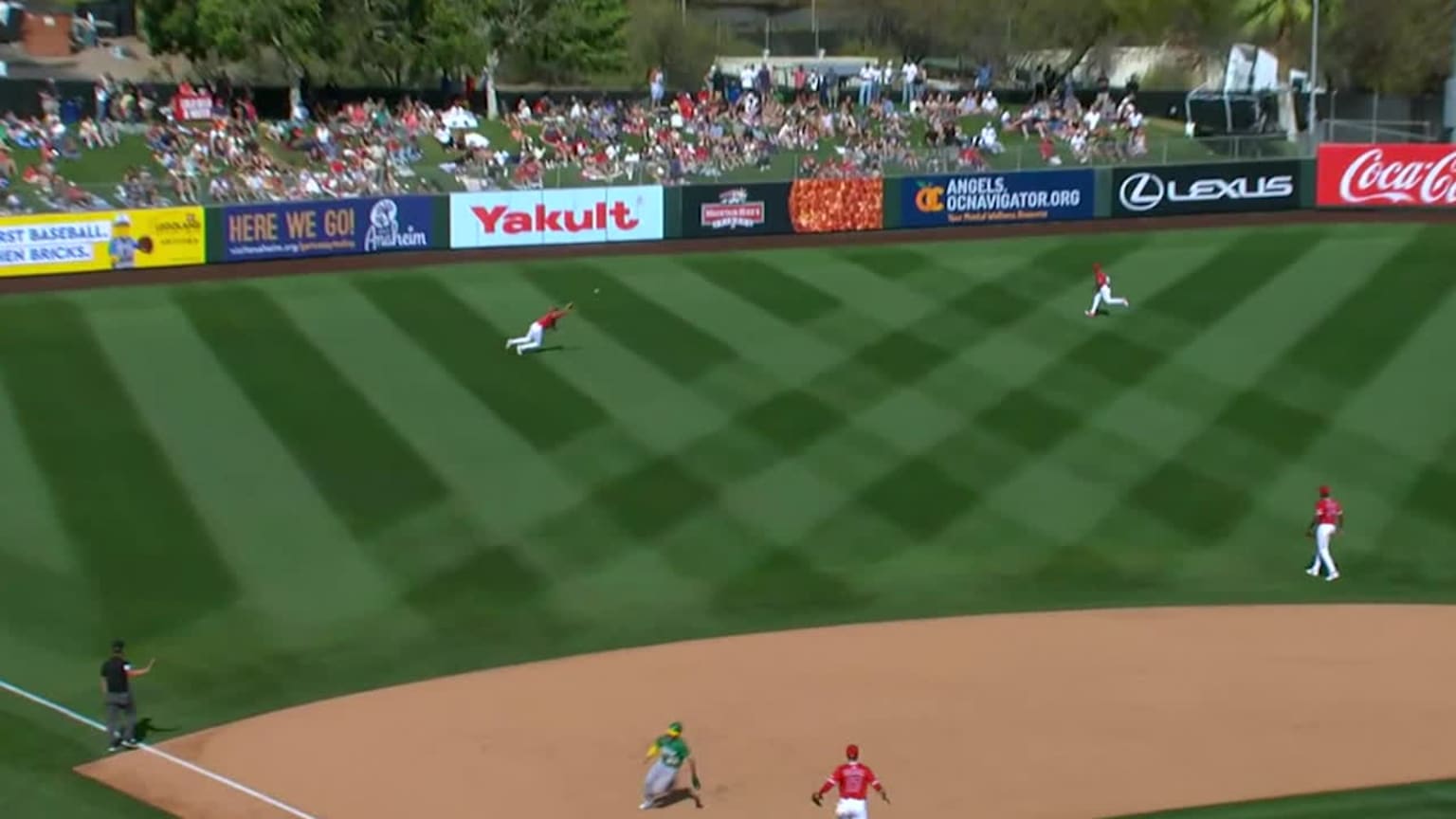 Bryce Teodosio's impressive diving catch | 03/01/2025 | MLB.com