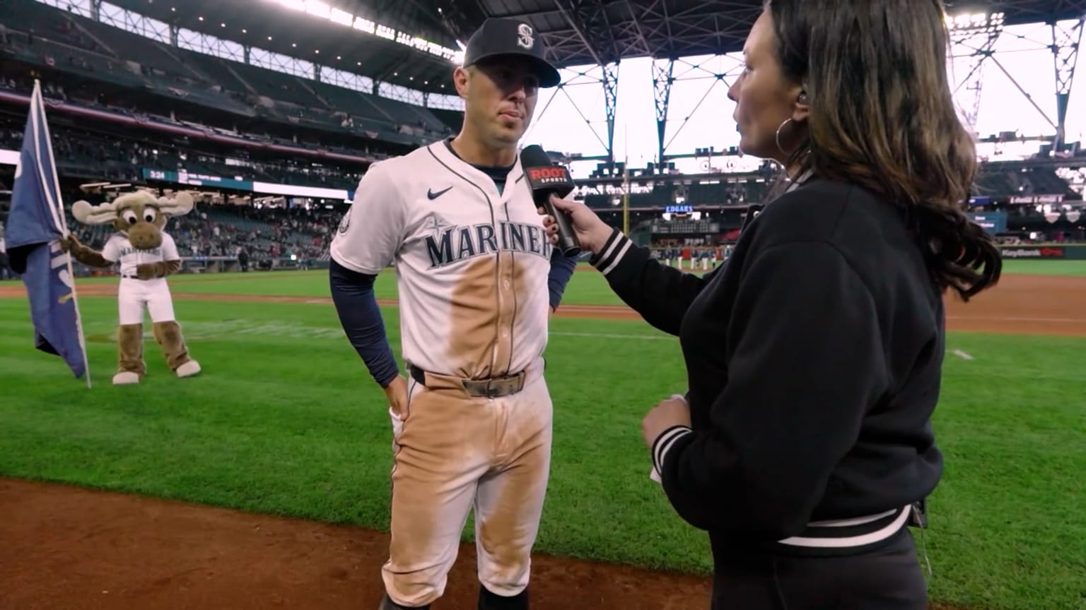 Dylan Moore talks homering off Skubal in the win | 04/02/2025 | MLB.com