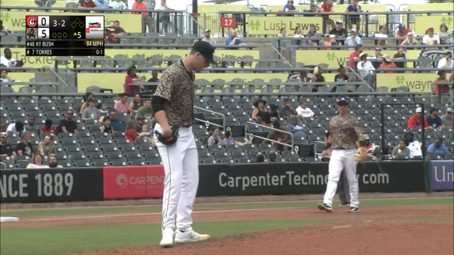 Ky Bush tosses five scoreless innings and K's five | 07/10/2023 | Los ...